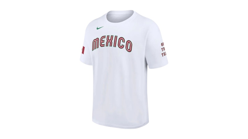 Fanatics x World Baseball Classic x Born x Raised Mexico Tee White Men ...