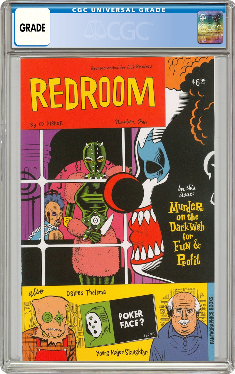 Fantagraphics Red Room (2021 Fantagraphics) #1C Comic Book CGC Graded - IT
