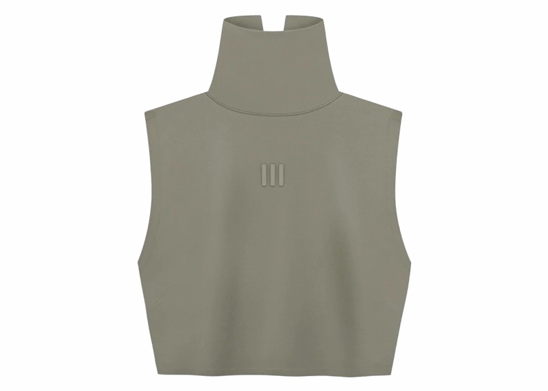 Fear of God Athletics Women's High Neck Crop Top Clay - FW23 - US