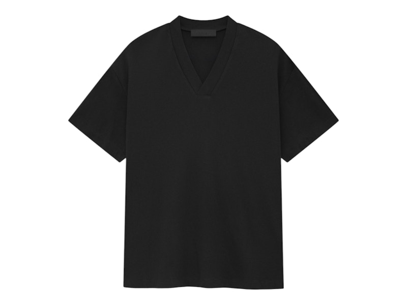 Fear of God Essentials 3 Pack Essential V-Neck Black Men's - FW24 - US
