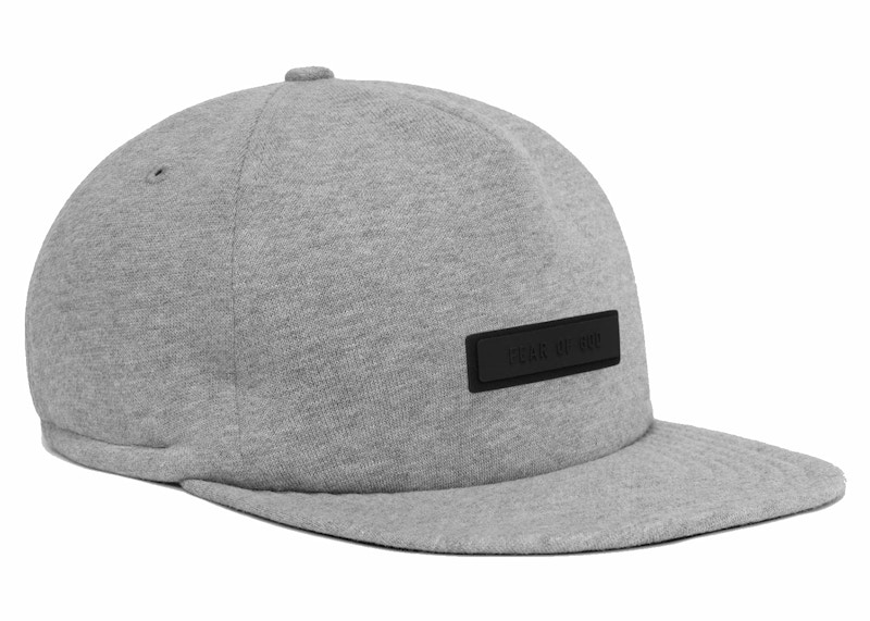 Fear of God Essentials Baseball Cap Dark Heather Oatmeal Men's - FW23 - US