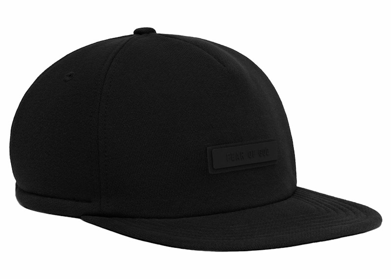 Fear of God Essentials Baseball Cap (SS24) Jet Black Men's - SS24 - US