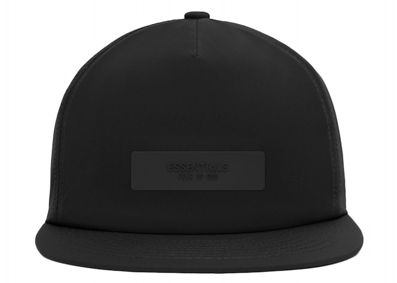 Fear of God Essentials Core Collection Nylon Baseball Cap Black Men's ...