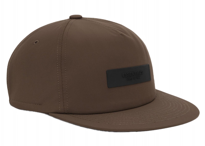 Fear of God Essentials Core Collection Nylon Baseball Cap Wood Men's ...