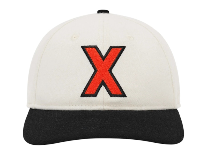 Fear of God Essentials Cuban X-Giants 9Forty Cap Cream White Men's ...