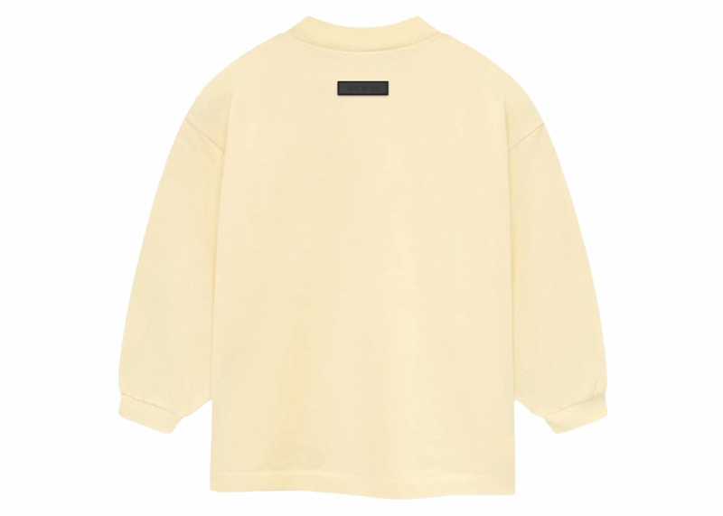 Fear of God Essentials Kids L/S Tee Garden Yellow Kids' - FW23 - US