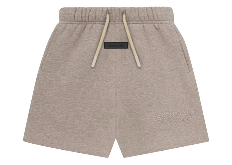 Fear of God Essentials Kids Sweatshort Core Heather - FW23 - US