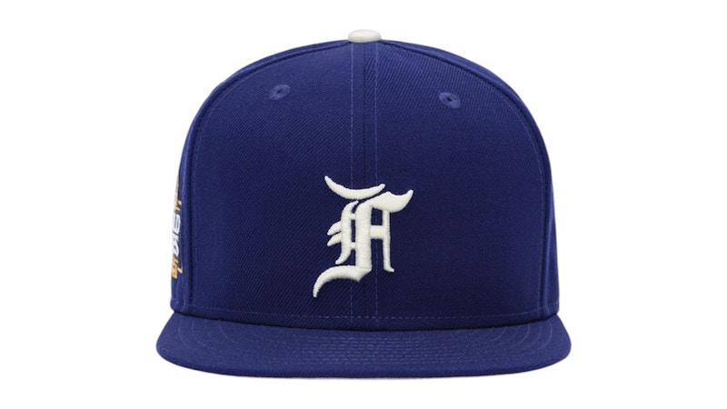 Fear of God Essentials Los Angeles Dodgers 59Fifty Cap Royal Men's ...