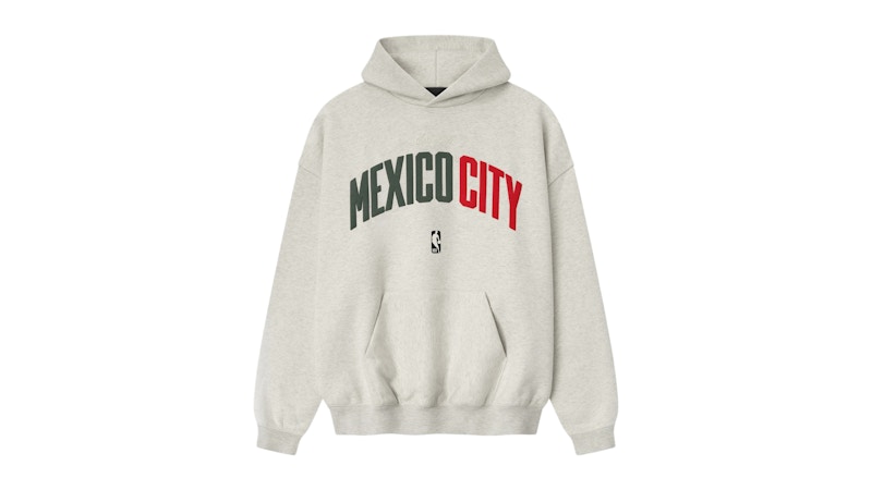 Fear of God Essentials Mexico City 90s Hoodie Oatmeal Heather/ Light ...