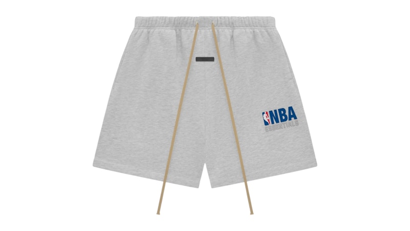 Fear of God Essentials NBA Sweatshorts (SS25) Light Heather Men's ...