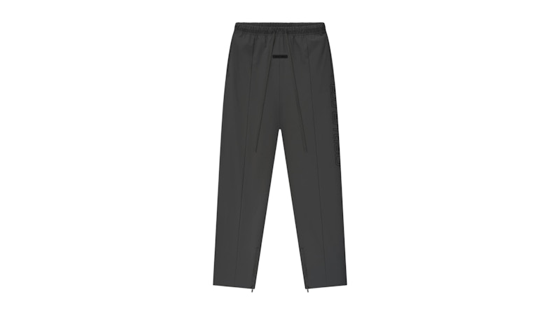 Fear of God Essentials Nylon Relaxed Track Pant Iron Grey Men's - FW25 - US