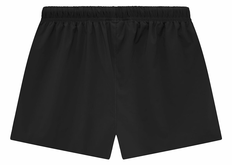 Fear of God Essentials Nylon Running Short Jet Black Men's - SS24 - US