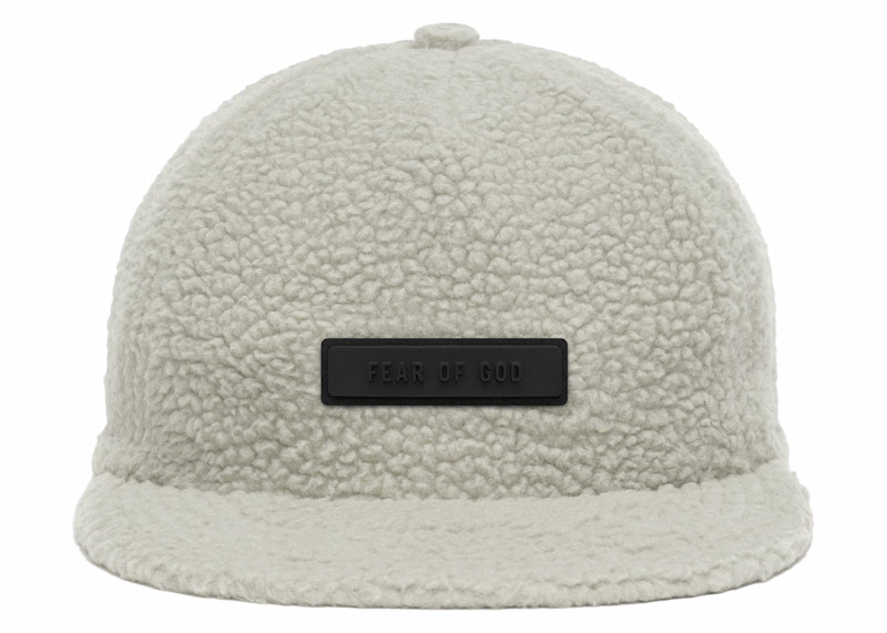 Fear of God Essentials Polar Fleece Baseball Cap (SS24) Seal Men's ...