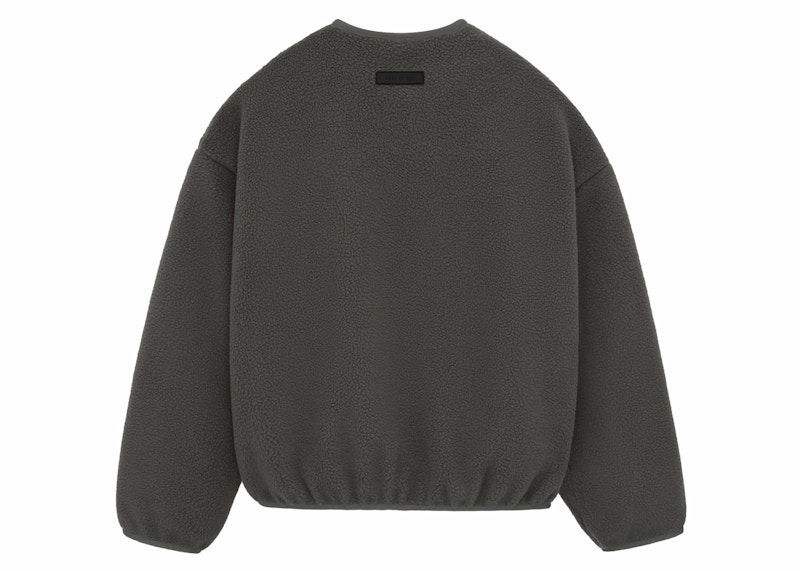 Fear of God Essentials Polar Fleece Crewneck Ink Men's - FW23 - US