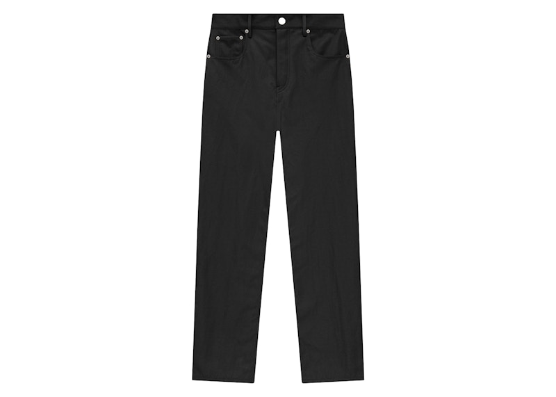 Fear of God Essentials Textured Nylon 5-Pocket Pant Black Men's - FW24 - US