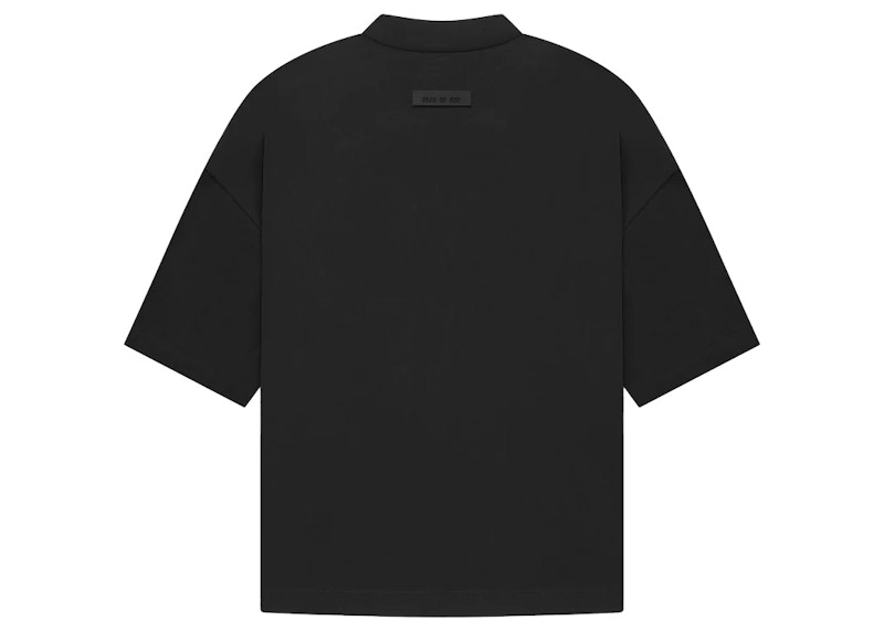 Fear of God Essentials V-Neck Black Men's - SS23 - US