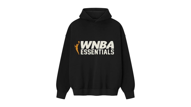 Fear of God Essentials WNBA Sport Hoodie Vintage Black 男装 - FW25 - CN
