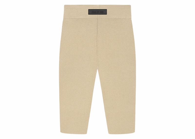 Fear of God Essentials Women's Biker Short Gold Heather - FW23 - US