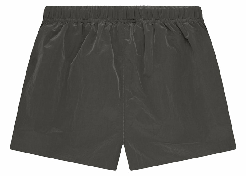 Fear of God Essentials Women's Crinkle Nylon Running Short Ink - FW23 - US