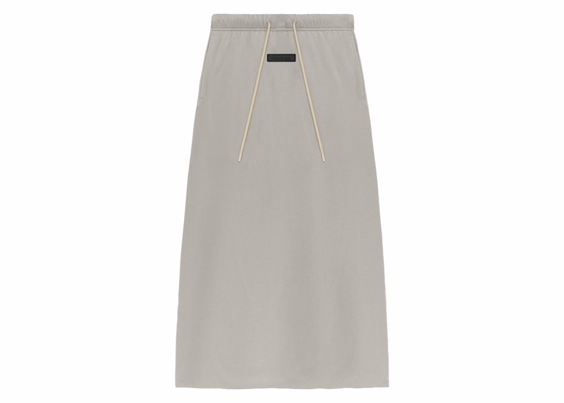 Fear of God Essentials Women's Jersey Skirt Silver Cloud - FW23 - US