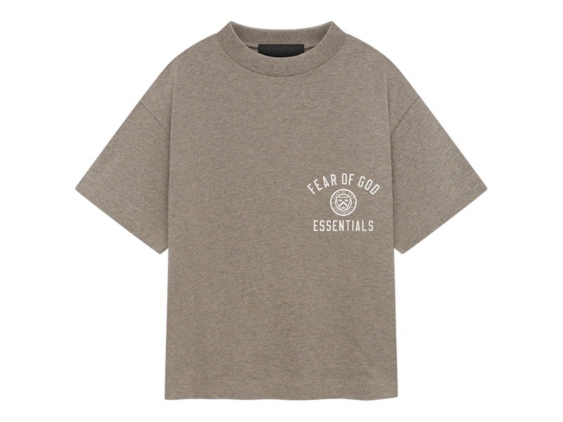 Fear of God Essentials Women's Tri-Blend Crewneck Tee (FW24) Heather ...