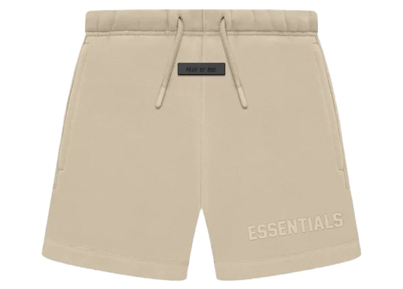 Fear of God Kids Essentials Sweatshort Dusty Beige Kids' - SS23 - US