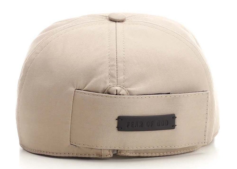 Fear of God Logo Detailed Baseball Cap Beige Men's - SS23 - US