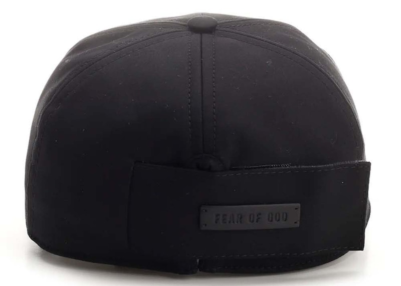 Fear of God Logo Detailed Baseball Cap Black Men's - SS23 - US