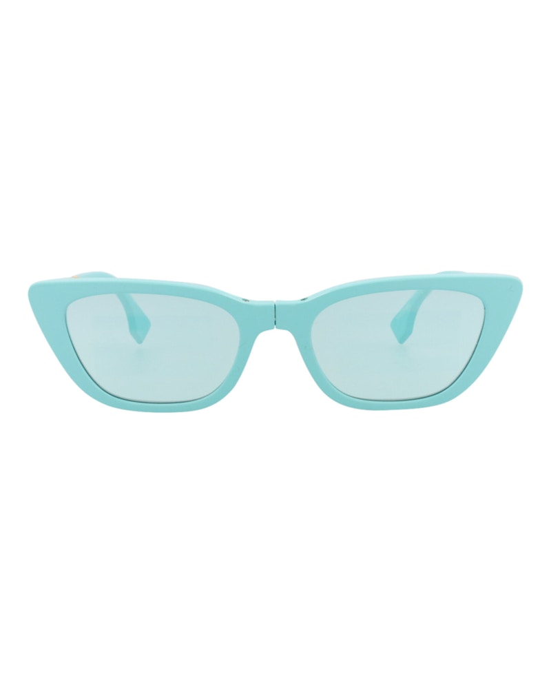 Fendi Cat Eye-Frame Injection Sunglasses Blue Blue Blue Fendi Cat Eye-Frame Injection Sunglasses Blue Blue Blue
