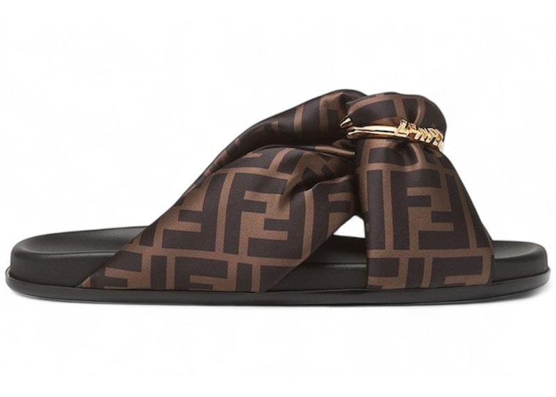 Fendi Feel Sandal Brown (Women's) - 8X8645AE7SF0R7V - US