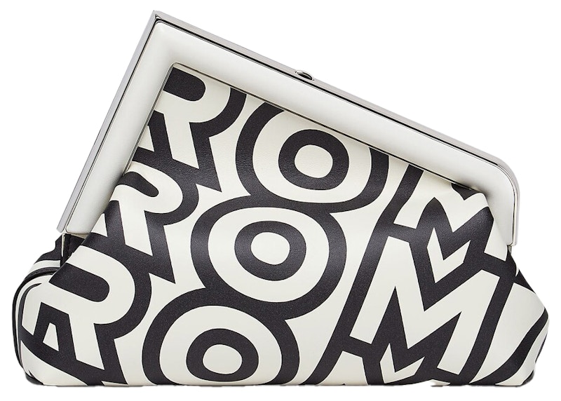 Fendi by Marc Jacobs Fendi First Midi Two-Tone Nappa Leather Bag in ...