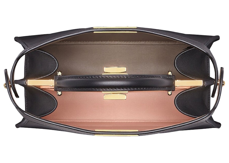 Fendi by Marc Jacobs Peekaboo Iseeu Small Black Leather Bag in Leather ...