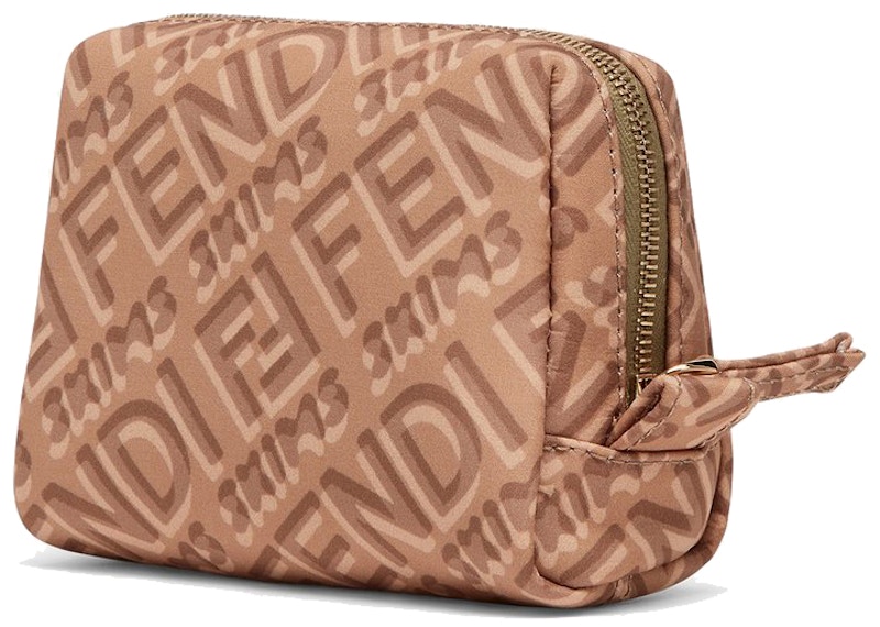 Fendi x SKIMS Beauty Pouch Mini California in Nylon with Gold-tone - US