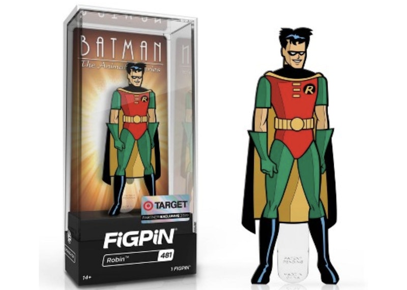 FiGPiN Batman The Animated Series Robin Target Exclusive Pin #481 - GB