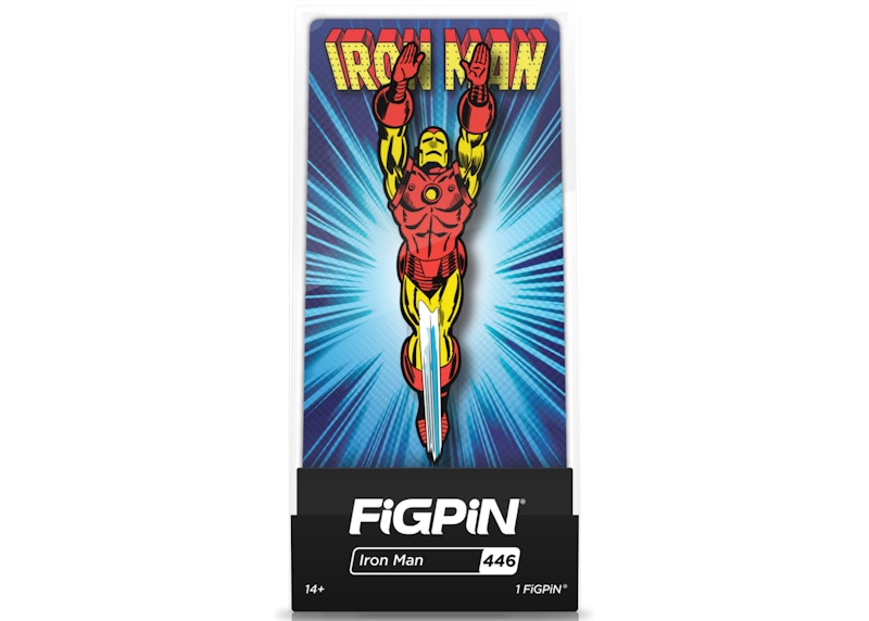 FiGPiN Marvel Classic Iron Man Pin #446 - US