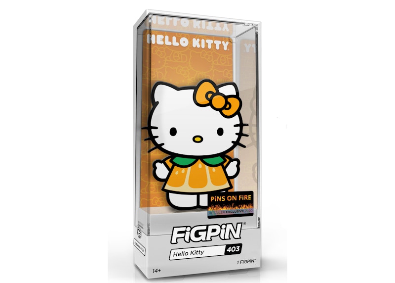 FiGPiN Sanrio Hello Kitty PiNS ON FiRE Exclusive Pin #403 - CN