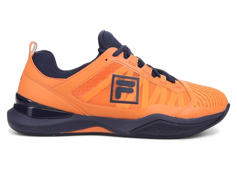 Fila Speedserve Energized Orange Navy Men's - 1TM01778-847 - US