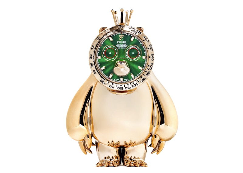 Fools Paradise x Honmono Taiketsi Green Panda Vinyl Figure - US