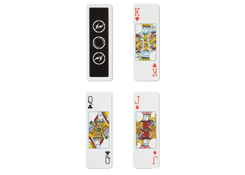 Fragment x Bicycle Thin Playing Cards Black - US