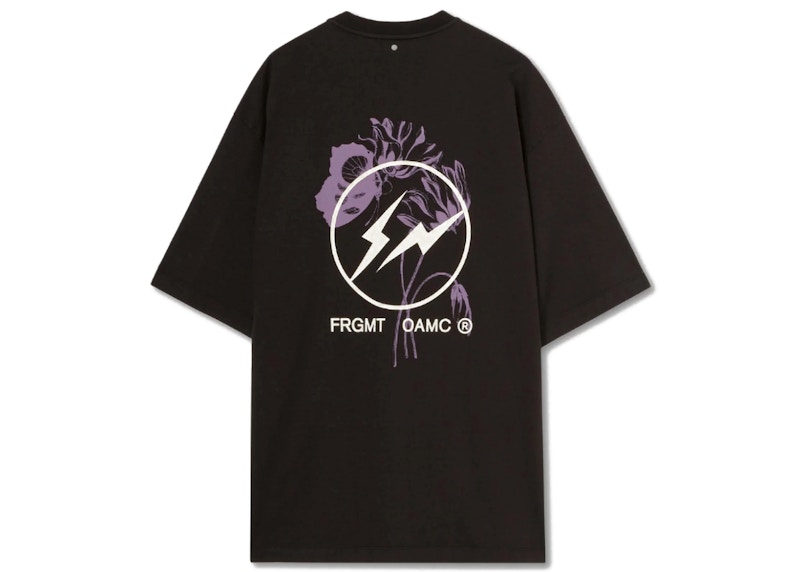 Fragment x OAMC Large Logo Oversized T-Shirt Black - FW22 - CN