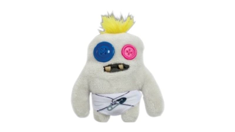 Fuggler Baby Fugg Sasquoosh Grey Fleece Plush - US