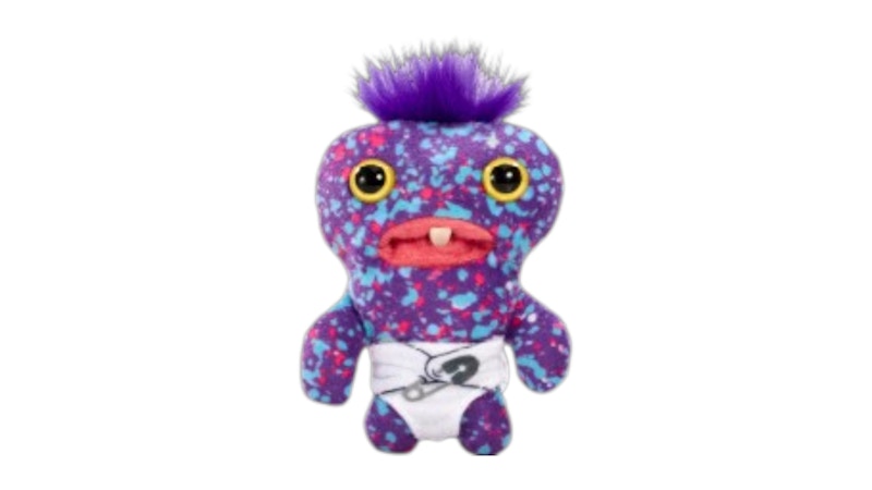Fuggler Baby Fugg Squidge Purple Mottled Fleece Plush - US