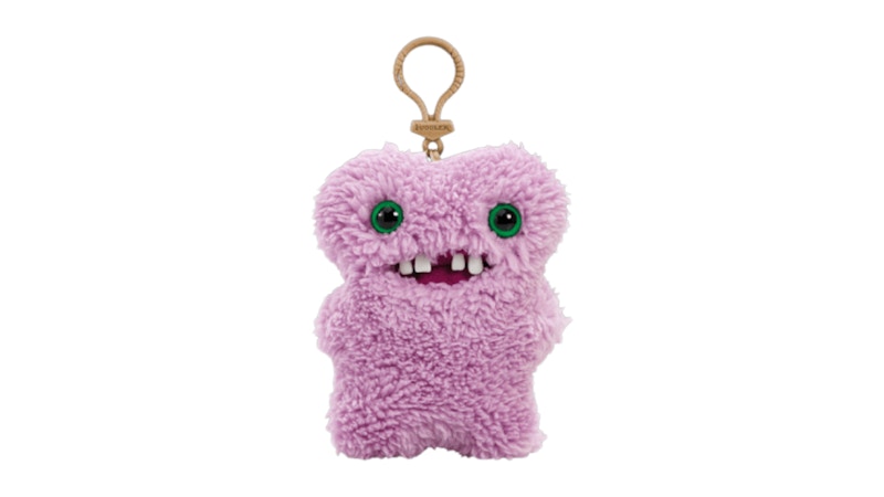 Fuggler Gaptooth Mcgoo Lilac fuzzy V1 Keyring Plush - US