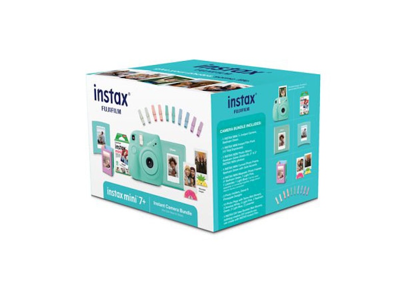 Fujifilm Instax Mini 7+ Camera Bundle Green - US
