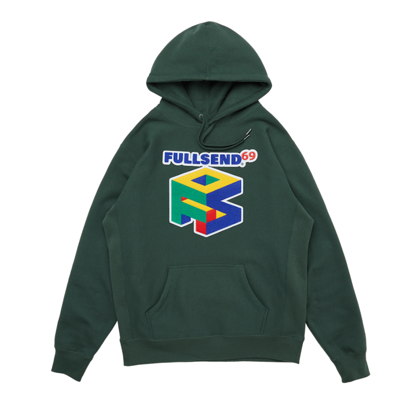 Full Send 69 Hoodie Forest Green Men's - FW20 - US