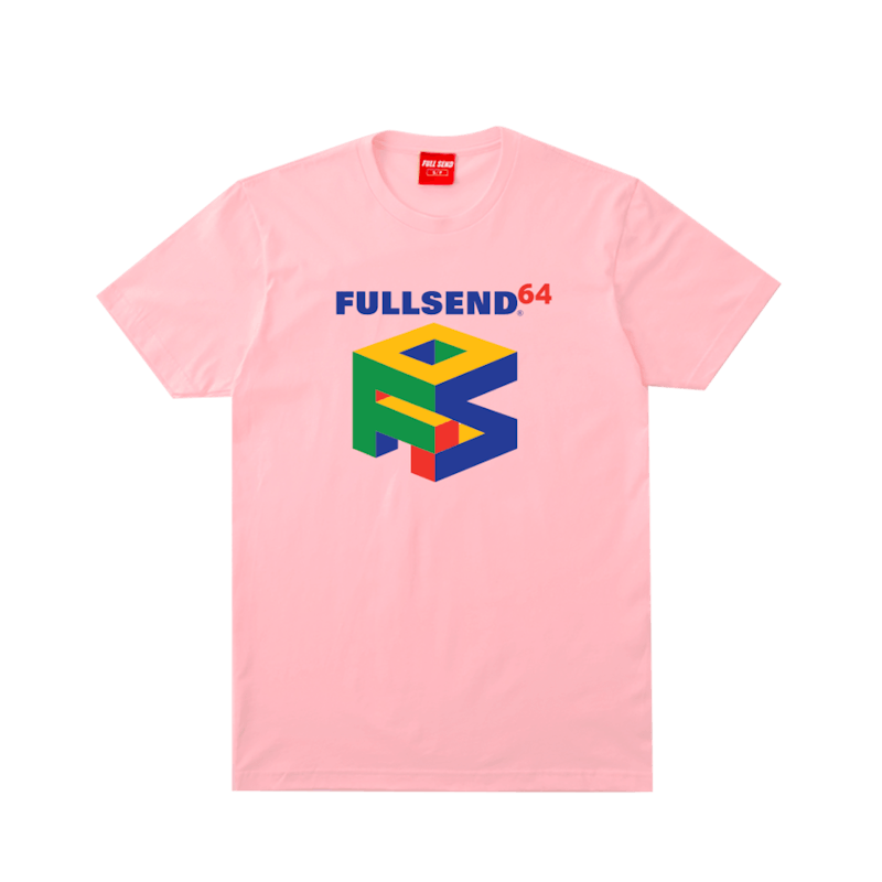 Full Send 69 Tee Pink - FW20