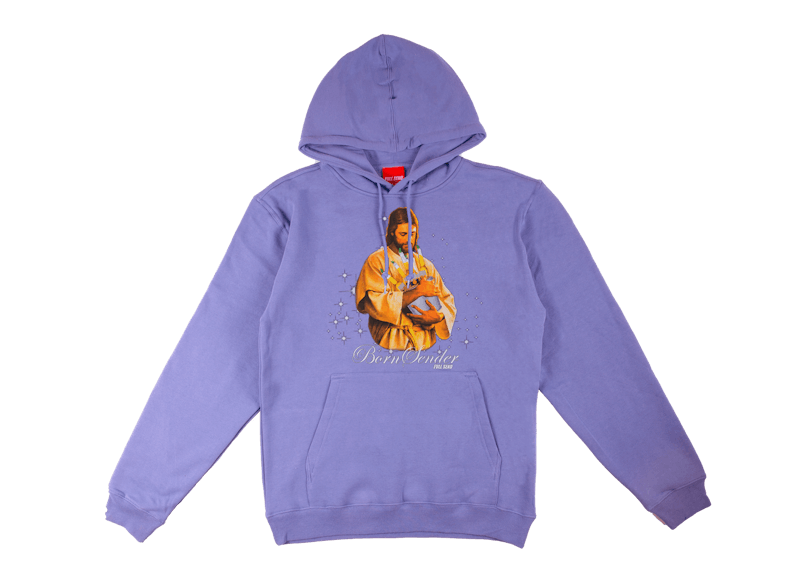 Full Send Born Senders Hoodie Lavender Men's - SS21 - US
