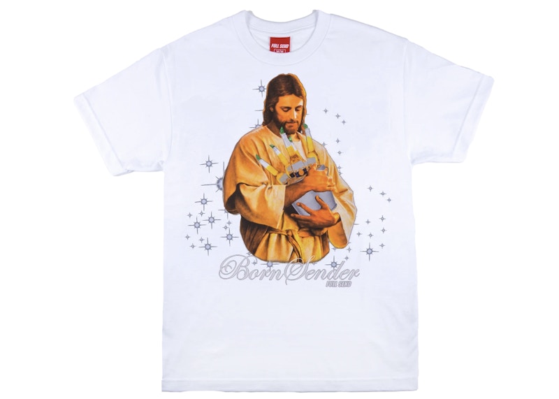 Full Send Born Senders Tee White Men's - SS21 - US