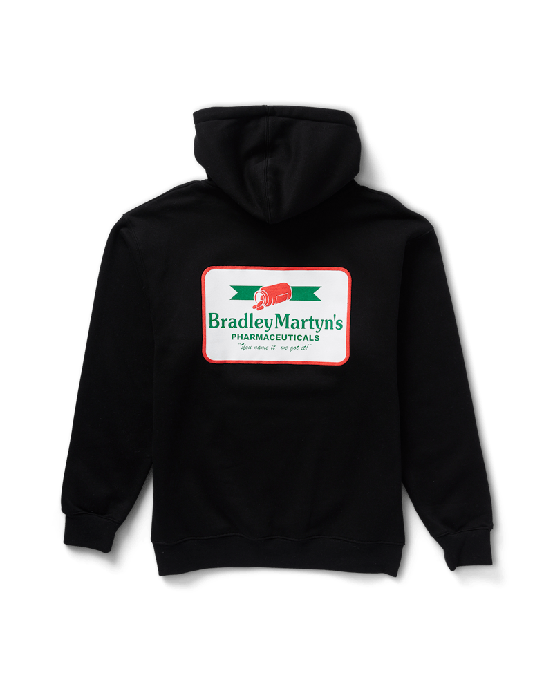Full Send Bradley's Pharmaceuticals Hoodie Black Men's - FW21 - US
