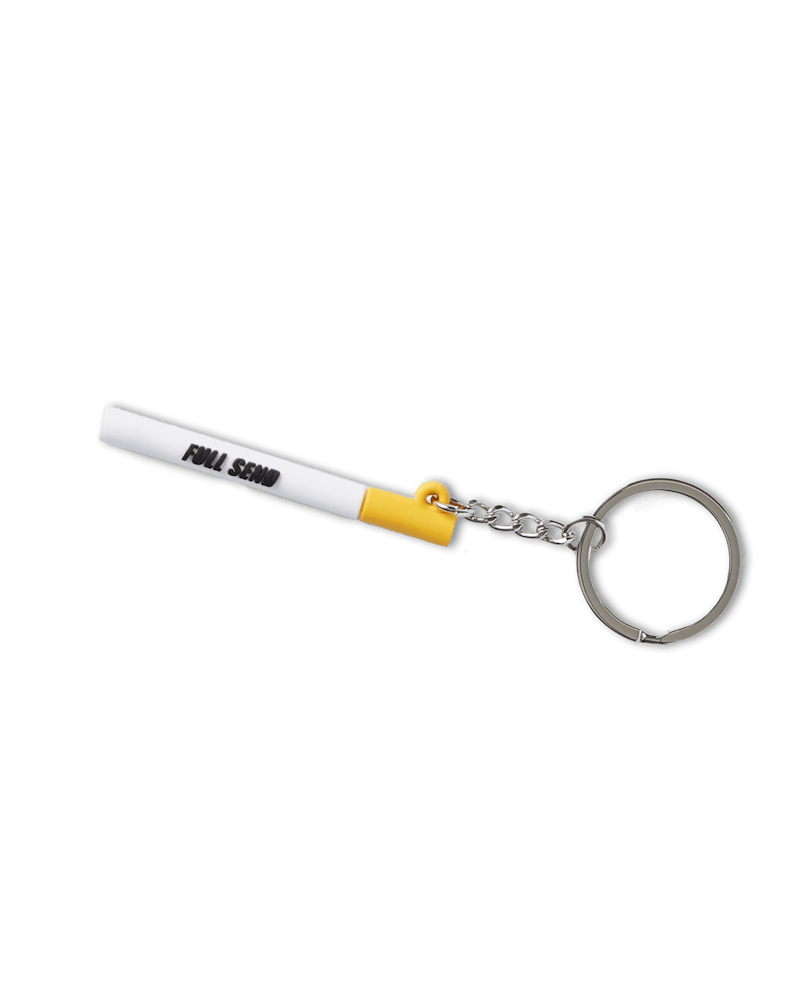 Full Send Cigarette Keychain White/Brown - FW21 - US